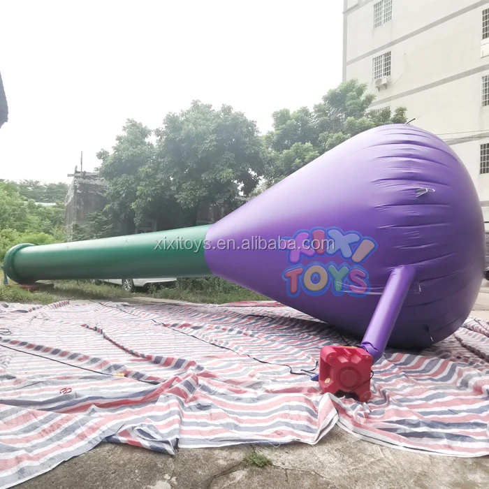 Custom Huge Hexagon Shape 40ft Tall Inflatable Water Bongs Model for ...