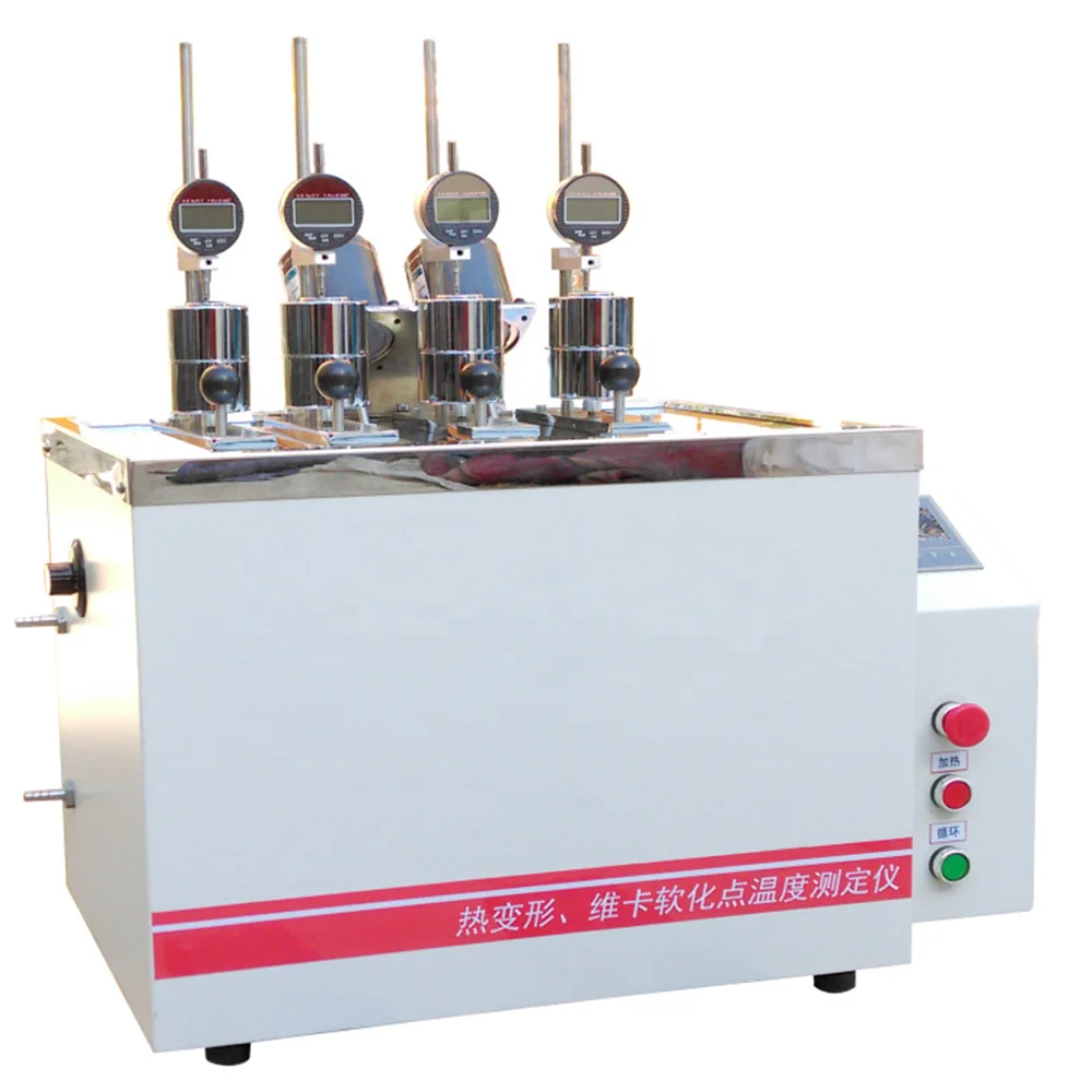 Plastic Hdt Vicat Softening Point Test Machine Vicat Heat Deflection ...