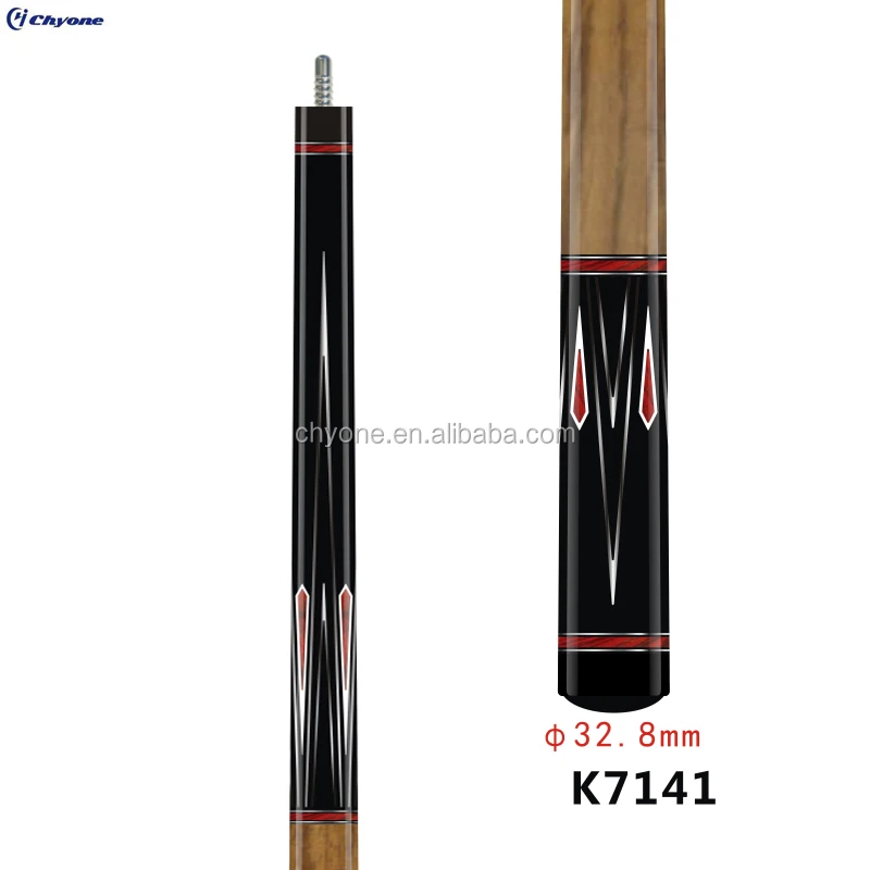 Custom Inlay Ebony Professional Radial Joint With Laminated Shafts Pool ...