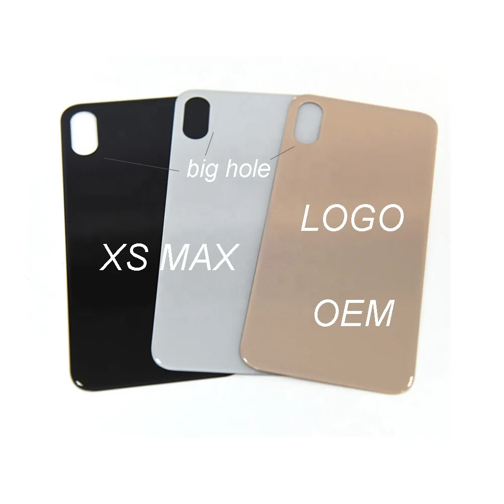 Back Glass For Iphone Xs Max Housing Teplacement Custom Color Oem With ...