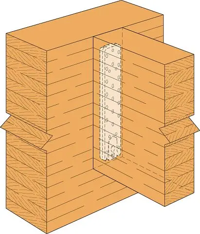 Concealed Beam Hanger - Durable Aluminum Wood Connection Fittings for ...