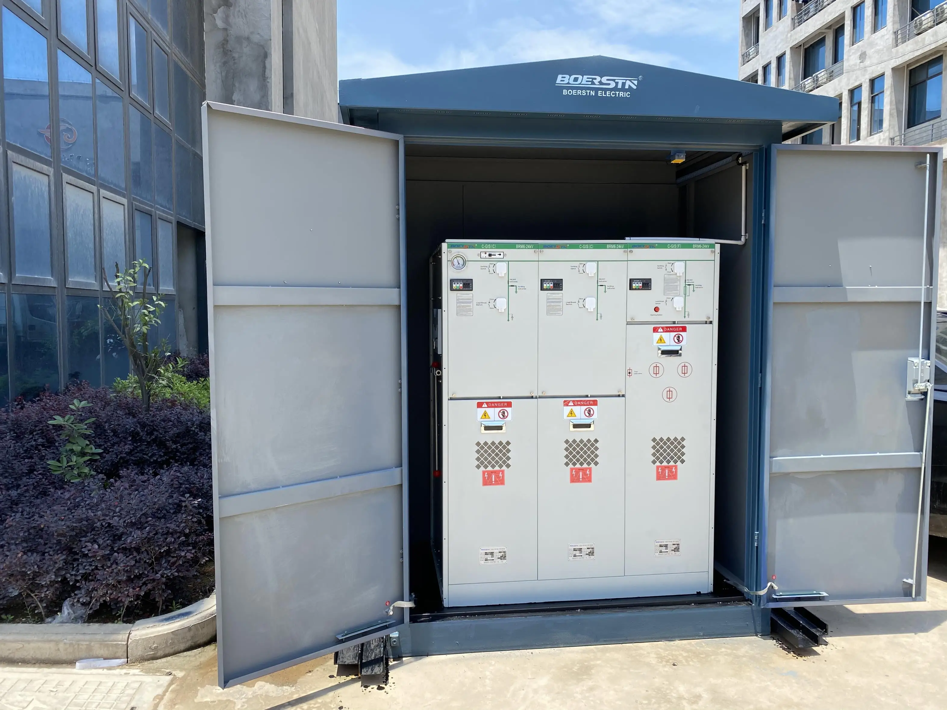 24KV SF6 Gas Insulated Switchgear GIS Panel - Boerstn Brm6-24kv