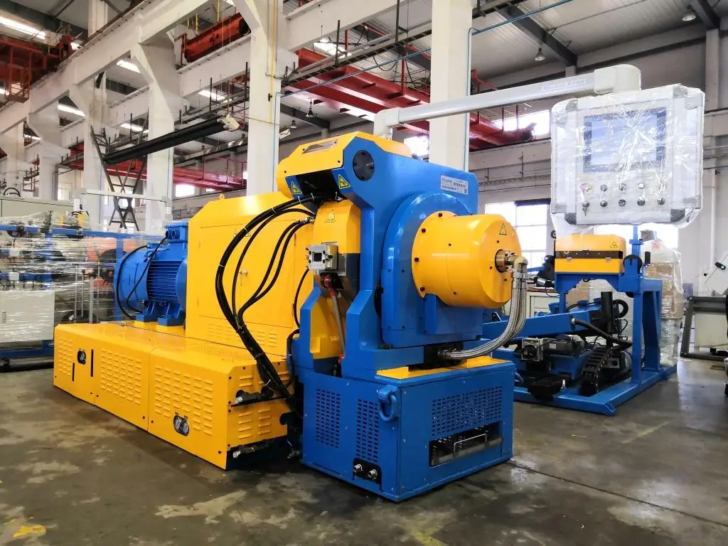 TLJ300 Copper Continuous Extrusion Machine for Flat Wire With Extrusion ...