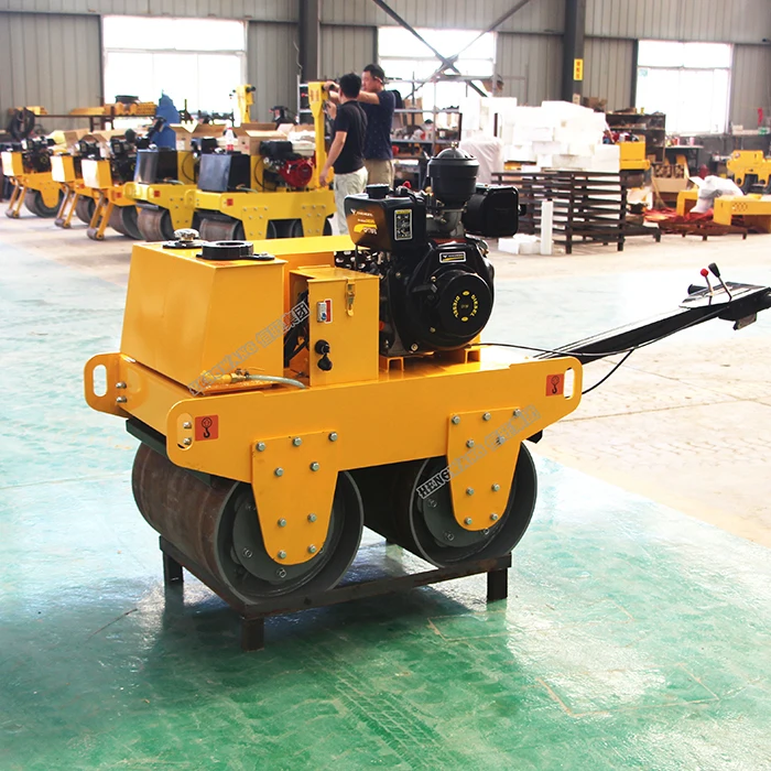 Mini Hand Road Roller Compactor/road Construction Equipments/walk ...