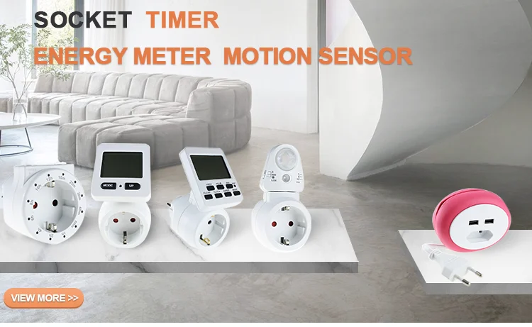 Factory Direct Sales 230V Energy Smart Power Meter Socket Voltage ...