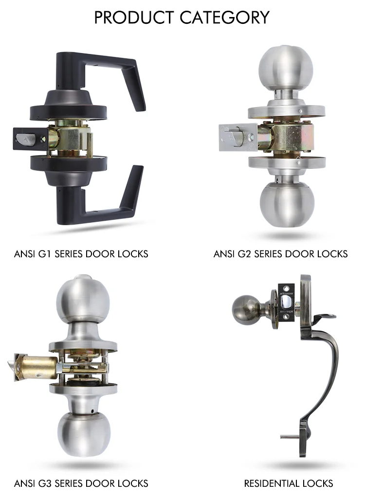 High Security Ansi Grade 3 Door Satin Stainless Steel Hidden Deadbolt ...
