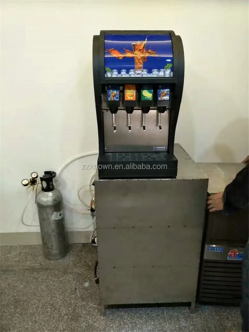 4 De Coca Dispensador De Bebidas En Polvo De La Máquina De Coca-cola ...