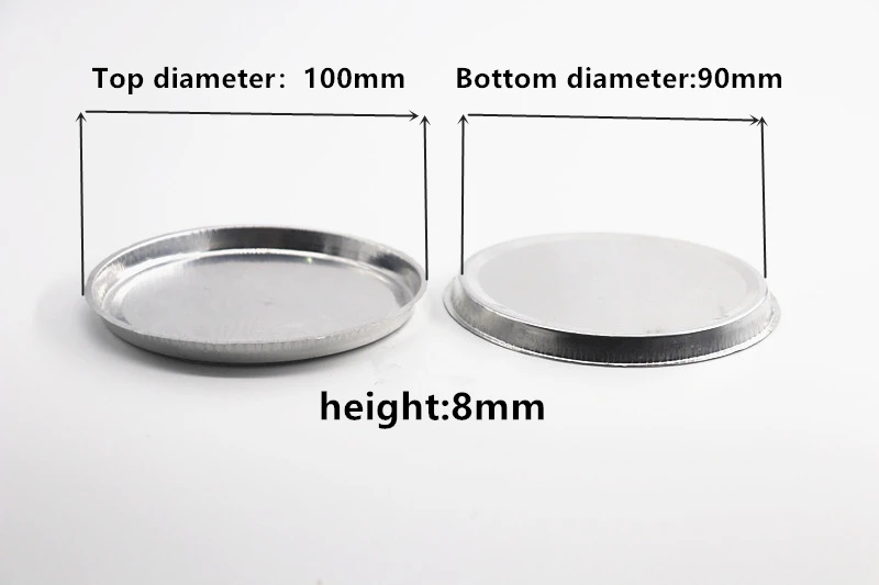 Aluminium Sample Pans - 50 Pcs/box for Moisture Analysis