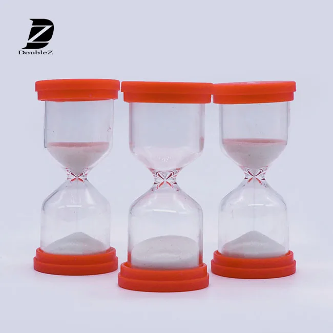 Custom Made Logo Sand Hourglass with Pen Container