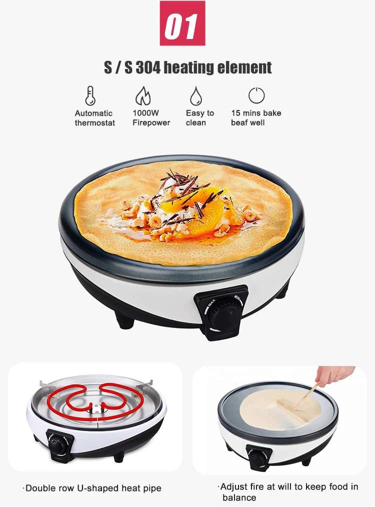 New Interchangeable Non-Stick Injera Mitad Electric Mogogo Injera ...