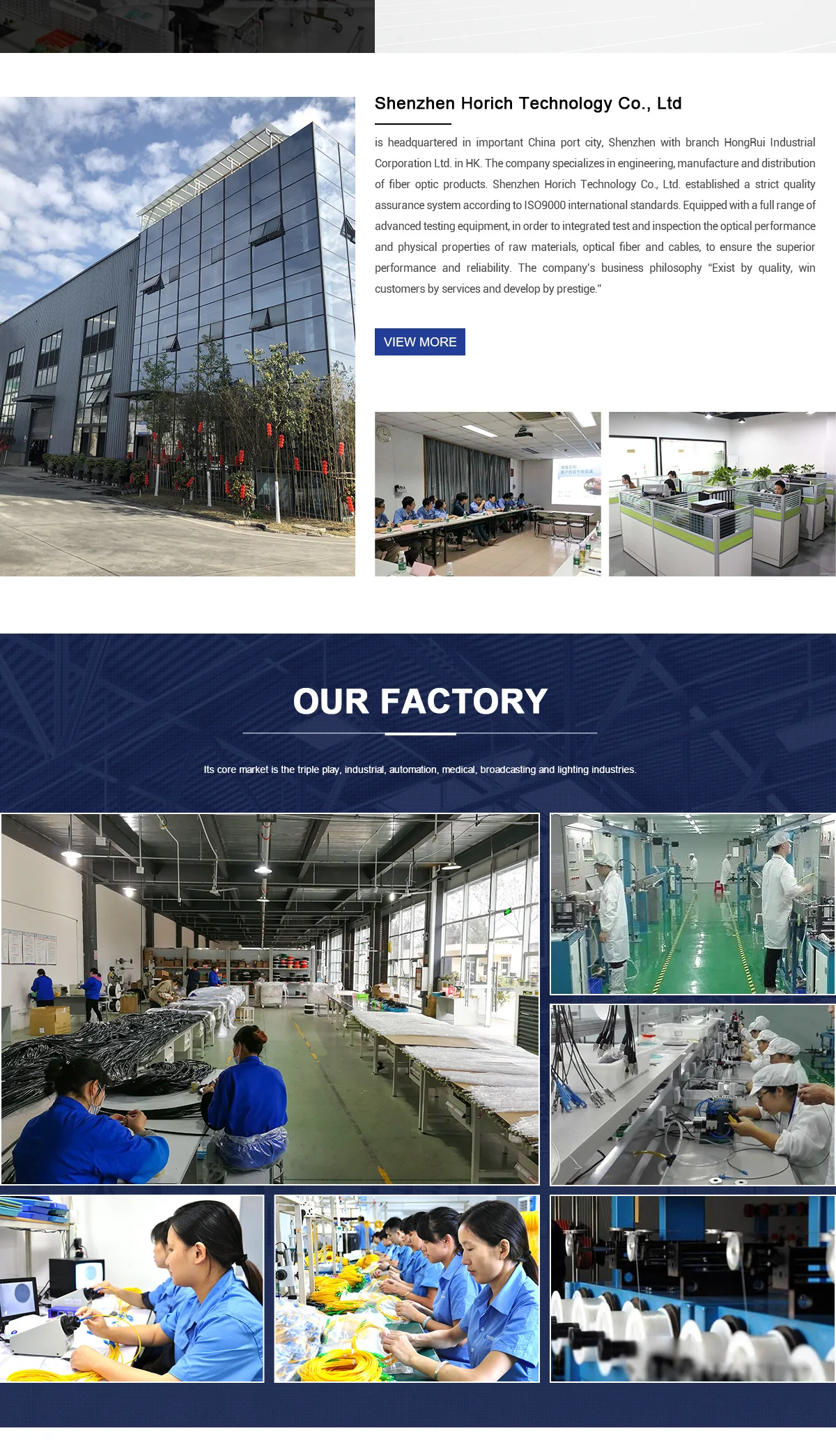 Company Overview - Shenzhen Horich Technology Co., Ltd.