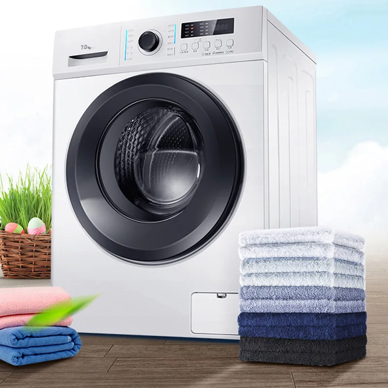 8KG Compact Front-Load Washing Machine Energy-Saving Automatic Roller ...