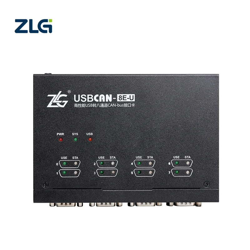 Zlg Usb To Can Bus Message Analysis Intelligent Smart 1/2/4/8 Channels Can Converter Analyzer ...