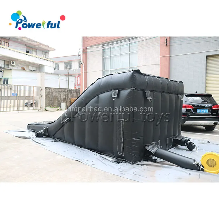 1.8m Height Inflatable BMX/MTB Mountain Bike Ramp Airbag Landing ...