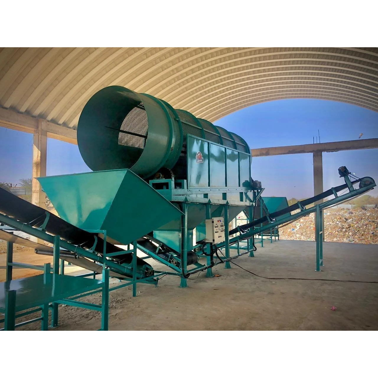 Excellent Quality Industrial Waste Segregation Plant Machinery 200 kW ...