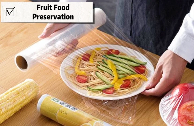 Rts Transparent Moisture Proof Compostable Plastic Wrap Pla Cling Film For Food Grade - Buy ...