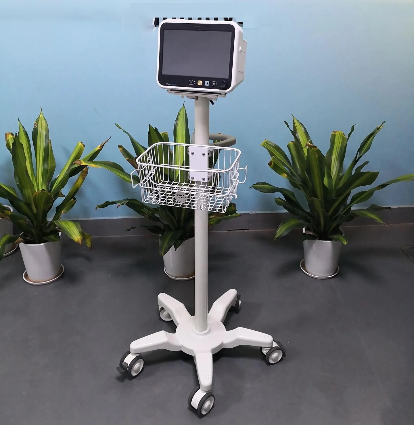Good Quality Monitor Stand Stainless Steel Medical Instrument Patient ...
