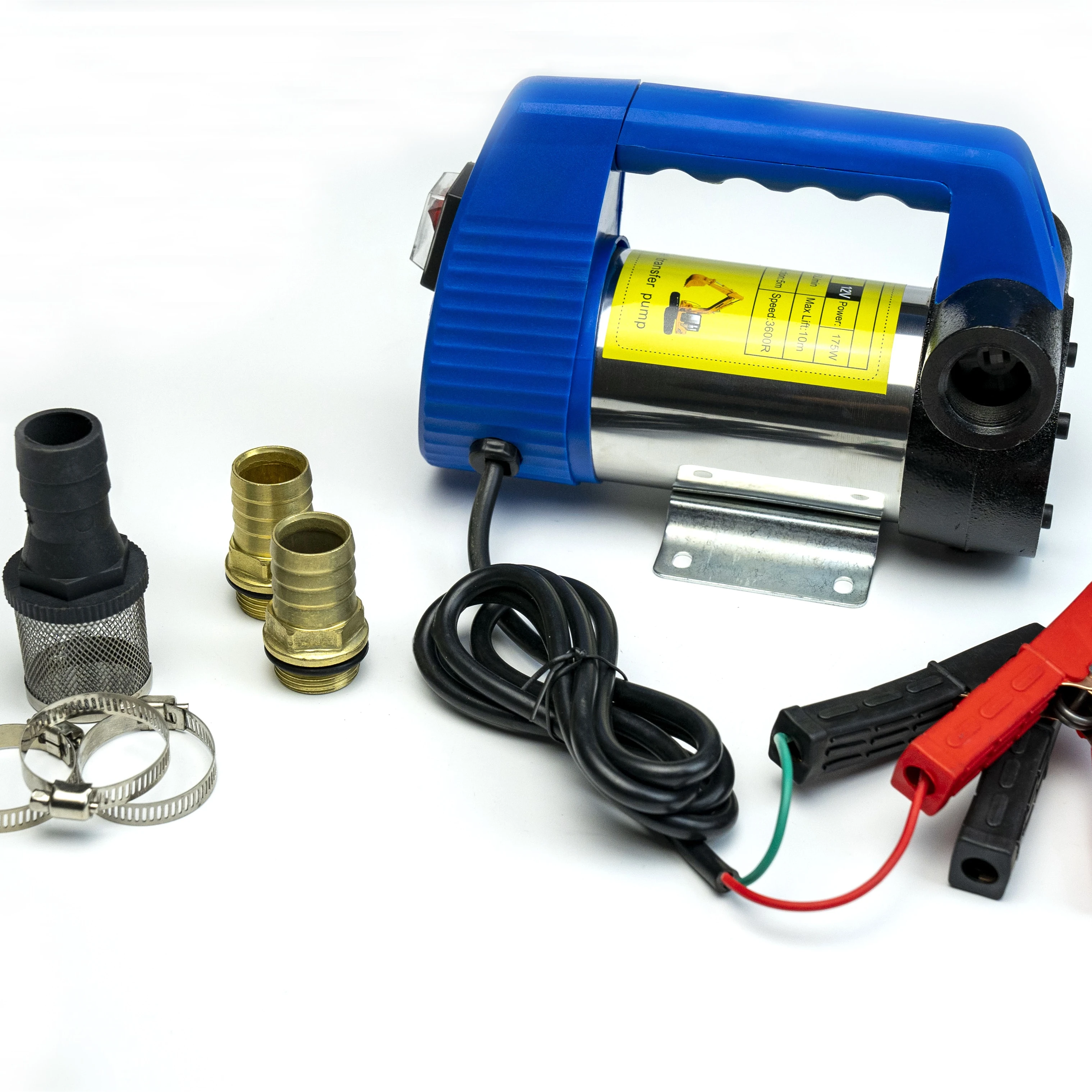 Normas Portable Refueling Bomba DC 12V 24V Motor AC 220V 175W 260W