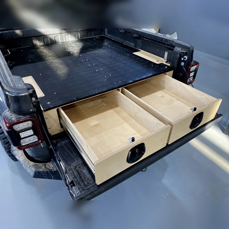 Offroad Pickup Truck Bed Drawer Storage System for FORD RANGER T7 T9 ...