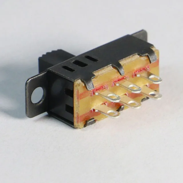 6 Pin Slide Switch 3 Position Low Current Rohs Toy Slide Switch Smd ...