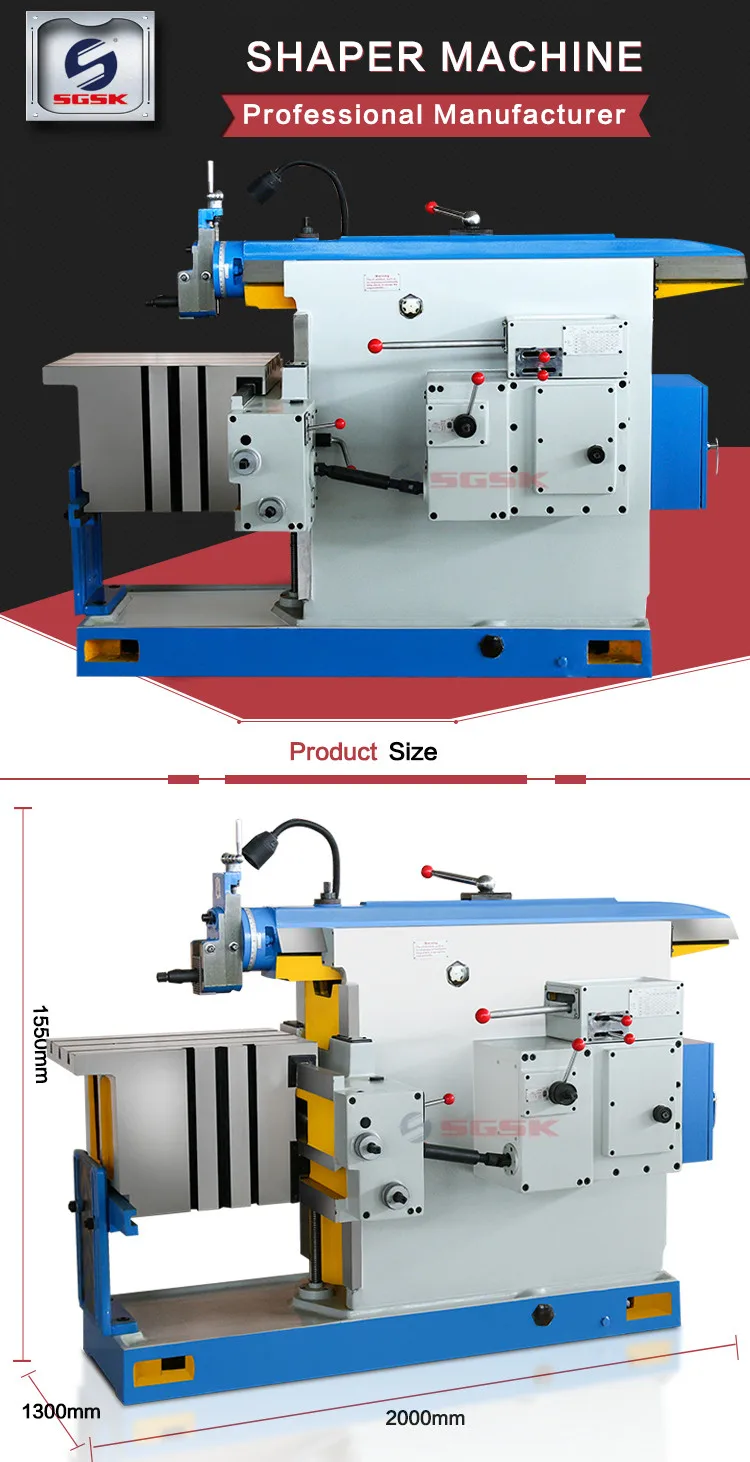 Factory Direct Metal Shaper Machine Tool Bc6050 Shaping Machine B6050 ...