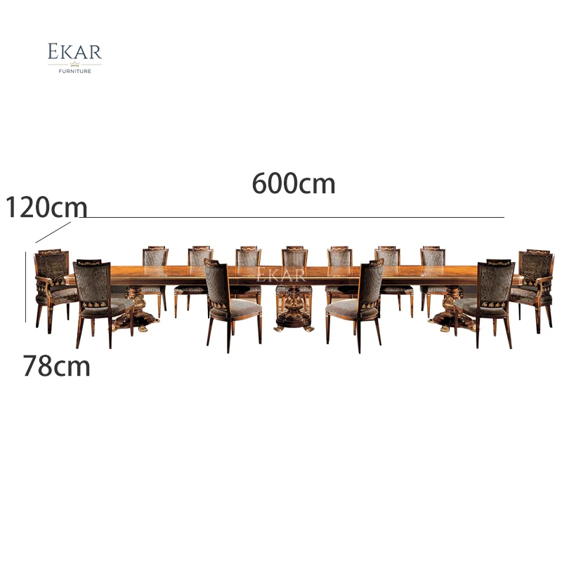 Luxury Mahogany Dining Table - Perfect for Any Setting
