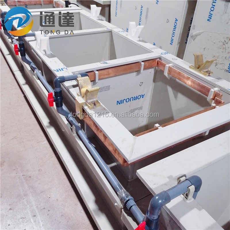 Silver Electrolysis Machine - Efficient Anodizing Plant