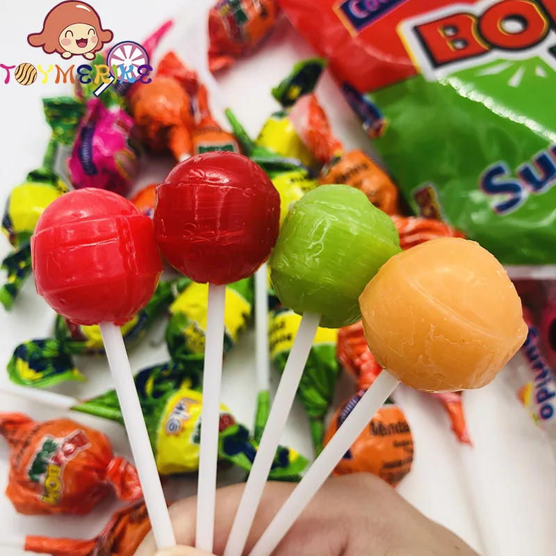 Bom Bom Gum Lollipop Candy - Buy Gum Lollipop,Gum Lollipop Candy,Bom ...