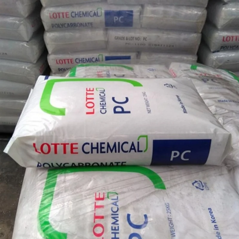 Pc Korea Lotte Pc-1100 Optical Grade Transparent Pc High Rigidity ...