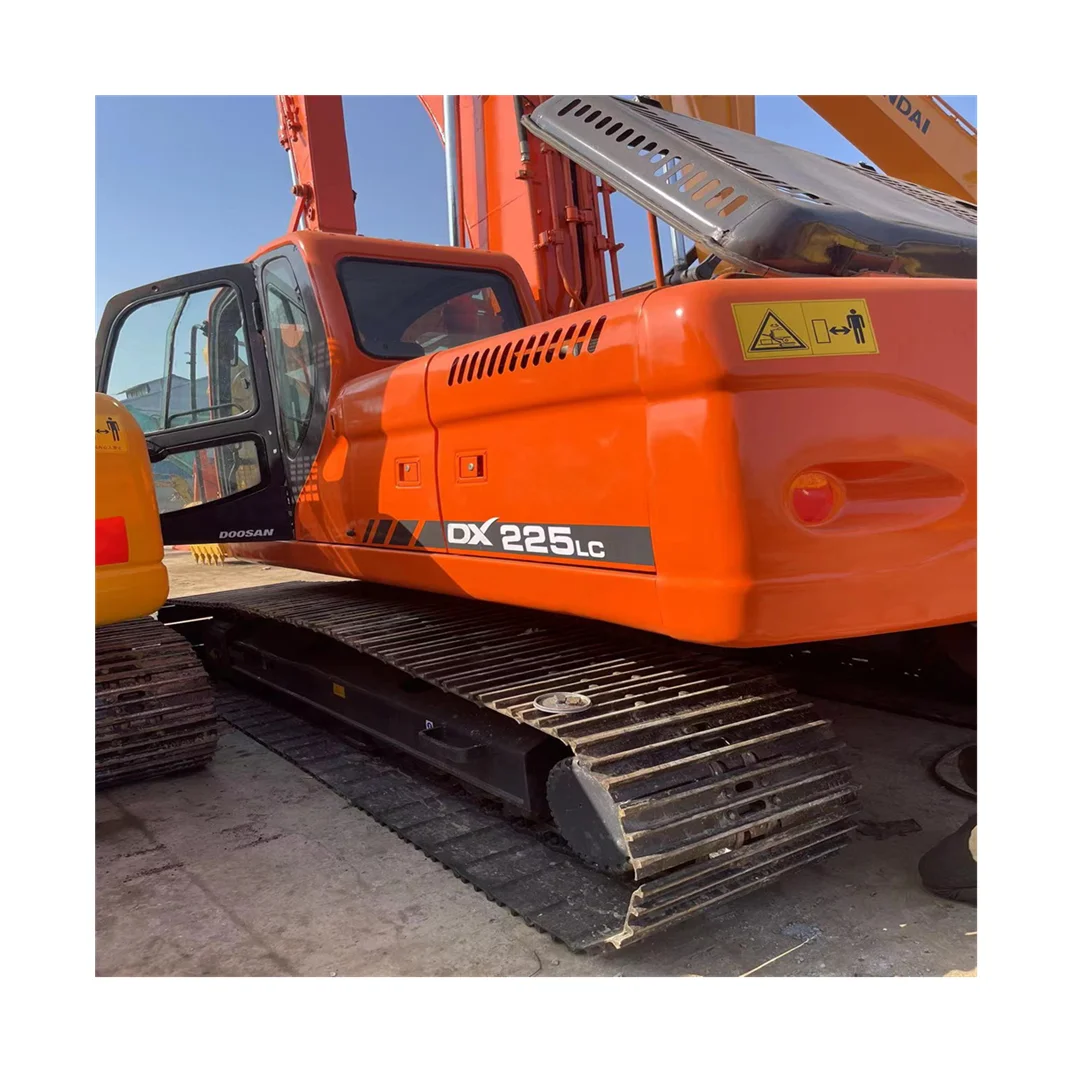 Used DOOSAN DX225 22.5TON Large Crawler Excavator DX60 DX80 DX140 ...