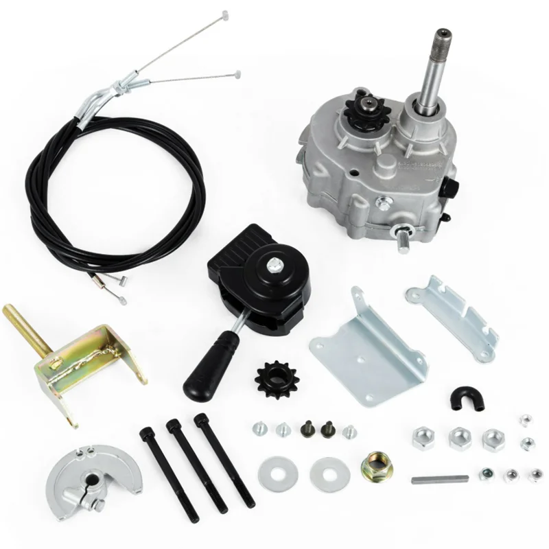 Go Kart Reverse Gearbox Kit 10T/12T for 2HP-8HP Engine & Shifter ...