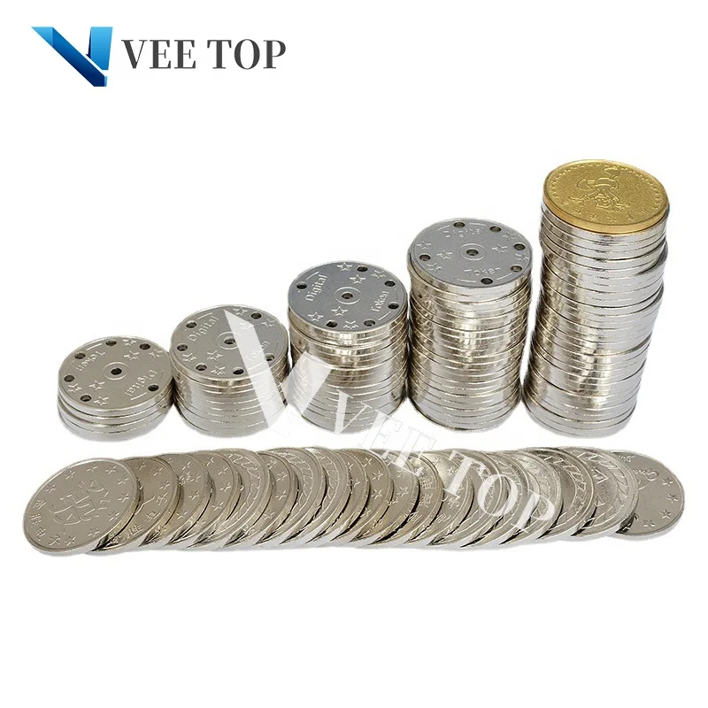 Custom Tokens Gold Game Stainless Steel Arcade Coin Coins Token ...