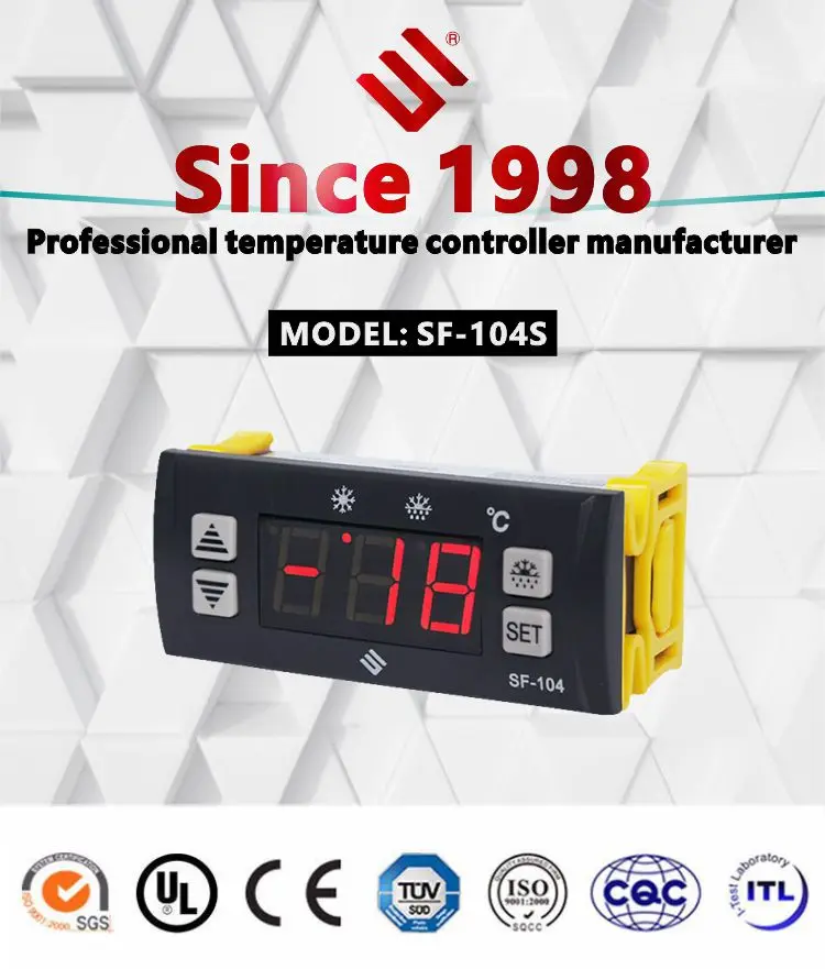SF104S Cooling Thermostat - Smart Digital Temperature Control