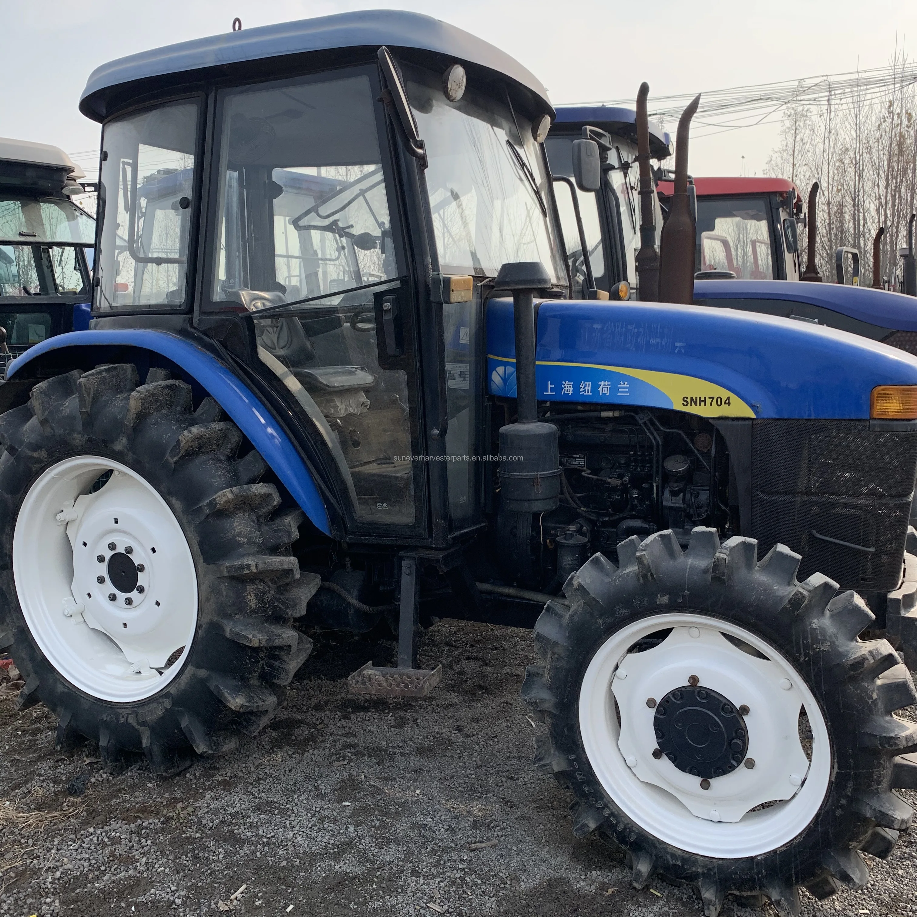 SNH 704 Tractors - High Productivity for Farms & More