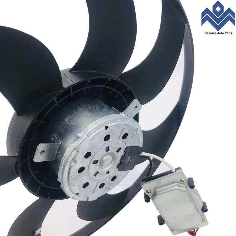 Cooling Fan Assembly Left Side for Audi Q7 & Volkswagen Touareg