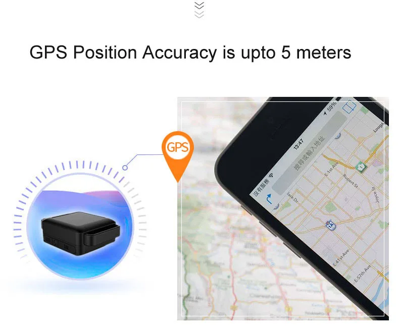 Live Tracking Coin Super Mini School Bag GPS Tracker