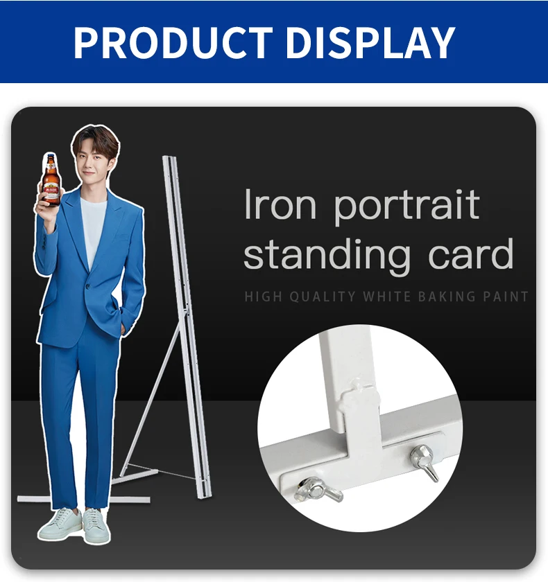 Customized Advertising Display - Life Size Frame Standee