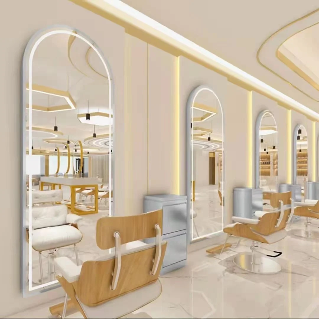 Kelly Sales Factory Design 2025 Floor Luxury Light Cabinet Hair ...