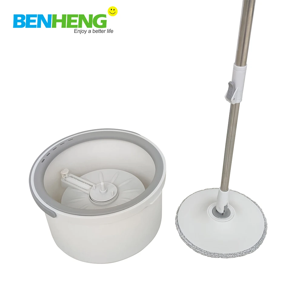 Spin Mop Dual Drive Spin Dry Bucket Rotary Mop New Magic Spin Mop With ...