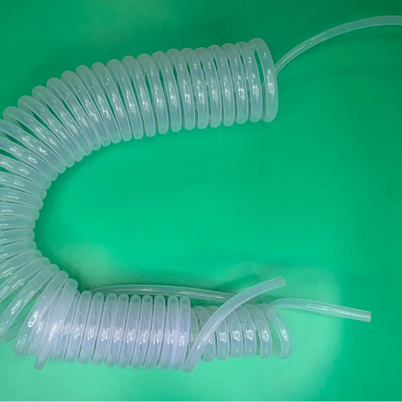 Spiral Tube PFA Coiled Tubing Custom Plastic Moulding