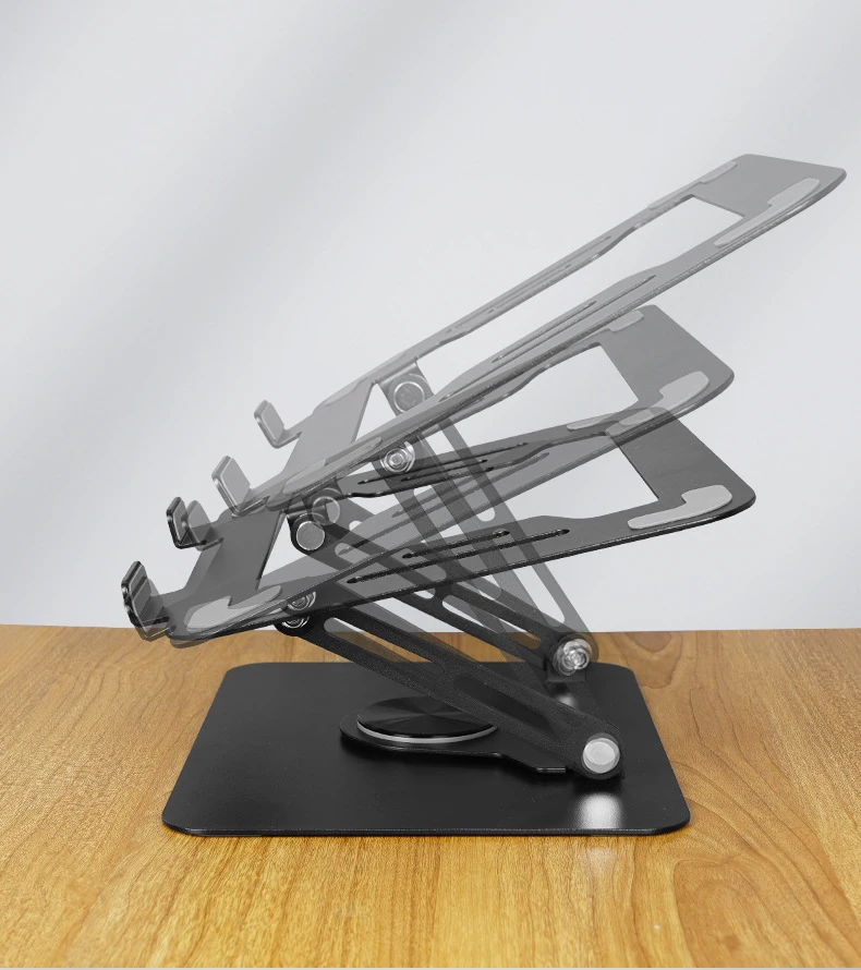 Cheap Office Deak Laptop Stand 10-17 Inch 360 Rotating Adjustable ...