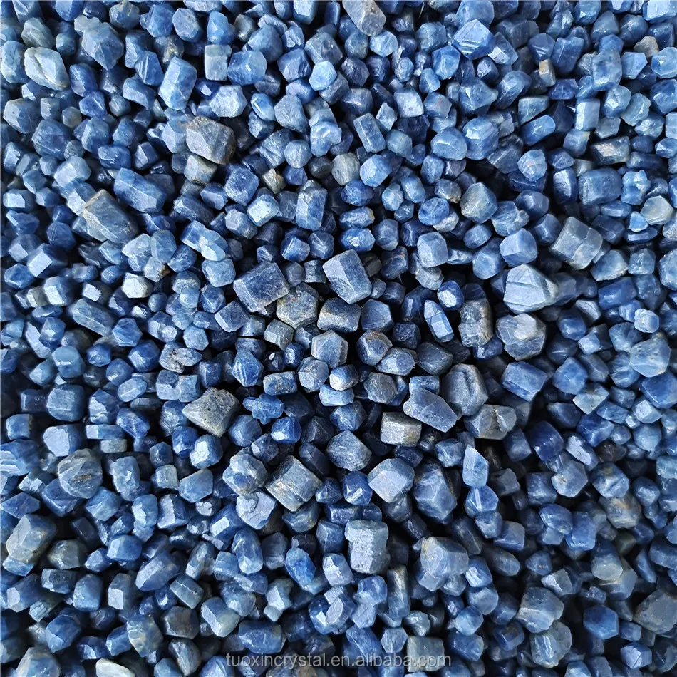 Wholesale Natural Raw Blue Sapphire Rough Crystals for Sale