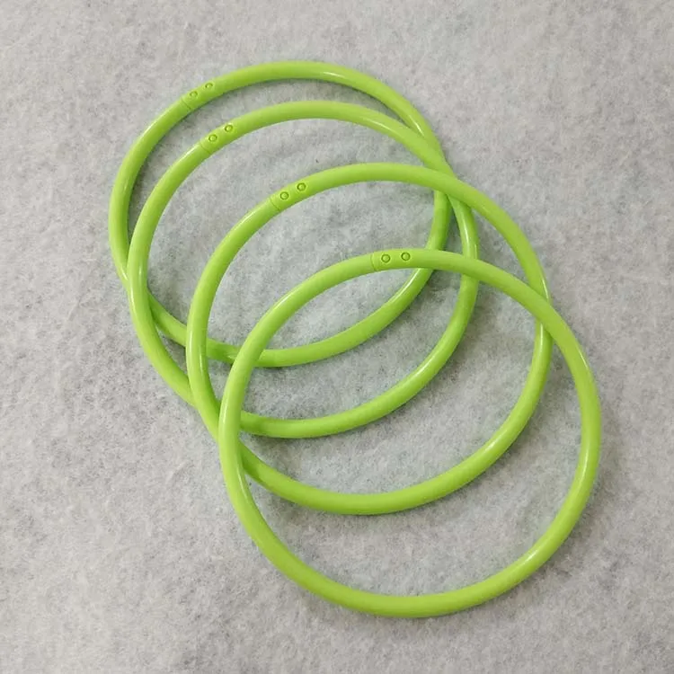 Plastic split ring plastic snap ring big size inner 90mm colored split ...