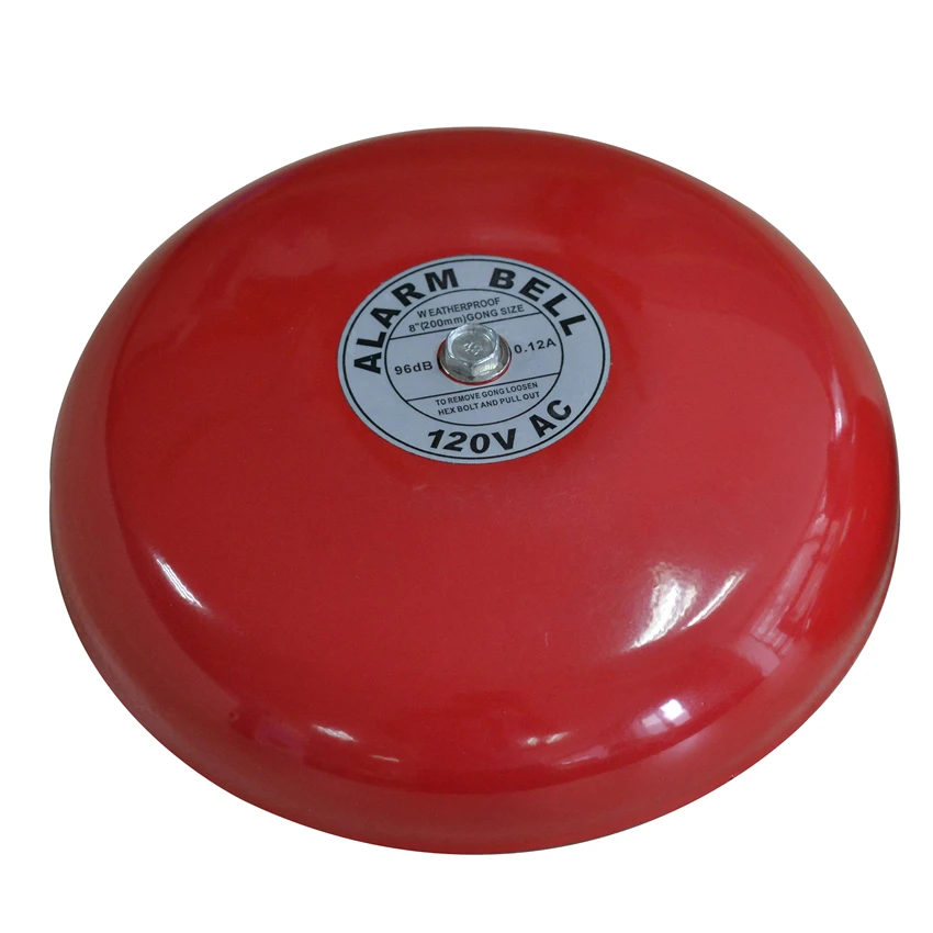 8inch 97db Electric Fire Emergency Alarm Bell - Buy Fire Alarm Bell ...