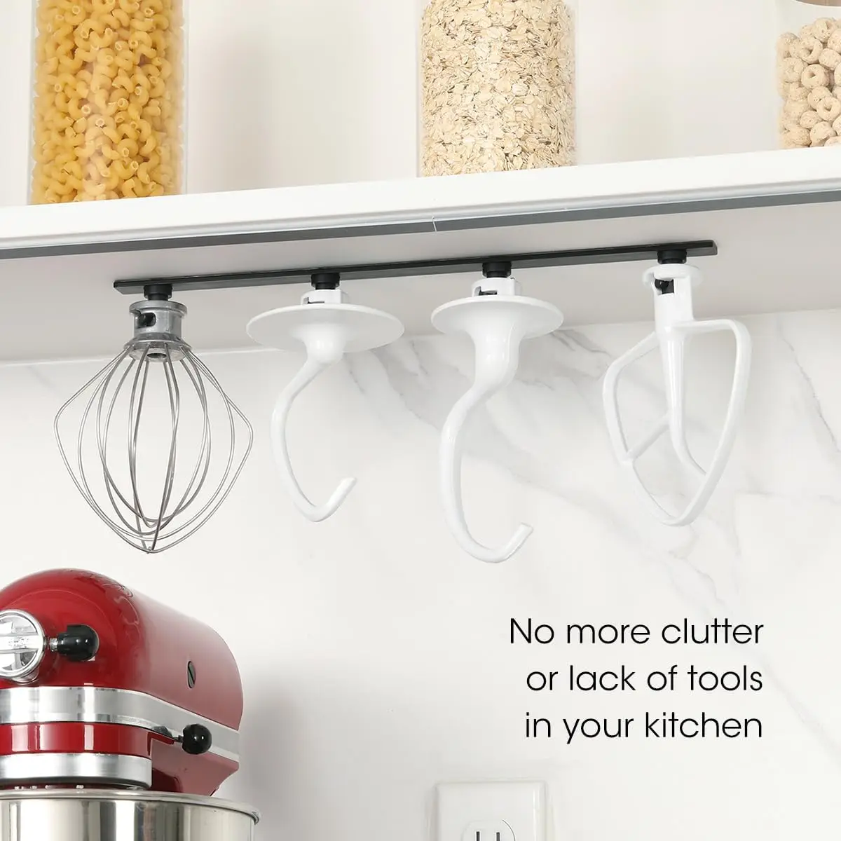 Plastic Stand Mixer Attachment Storage Organizer Compatible with ...