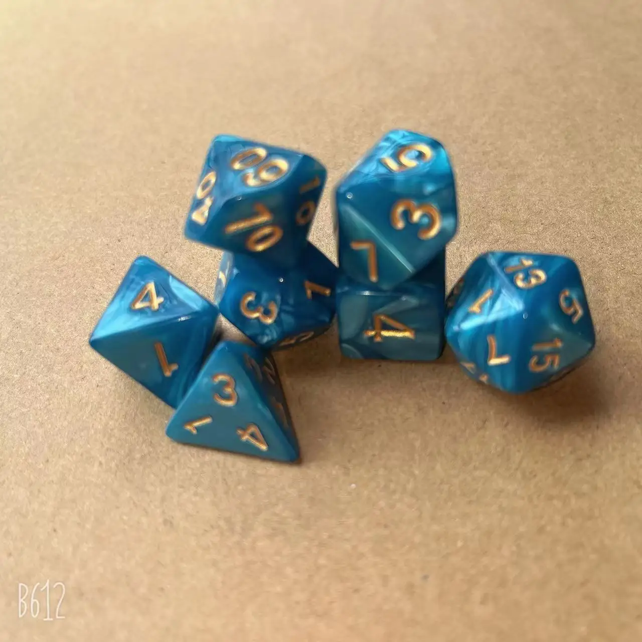 Wholesale Bulk Factory 16mm Custom Polyhedral Rpg Polyhedral Stripe Dnd ...