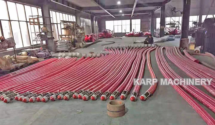 Plastic Flexible Screw Conveyor For Wheat & Grain Handling - Oem