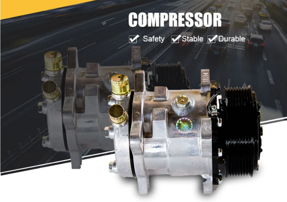 Bus Air Conditioning Compressor Model 10P30B - 1 Year Warranty