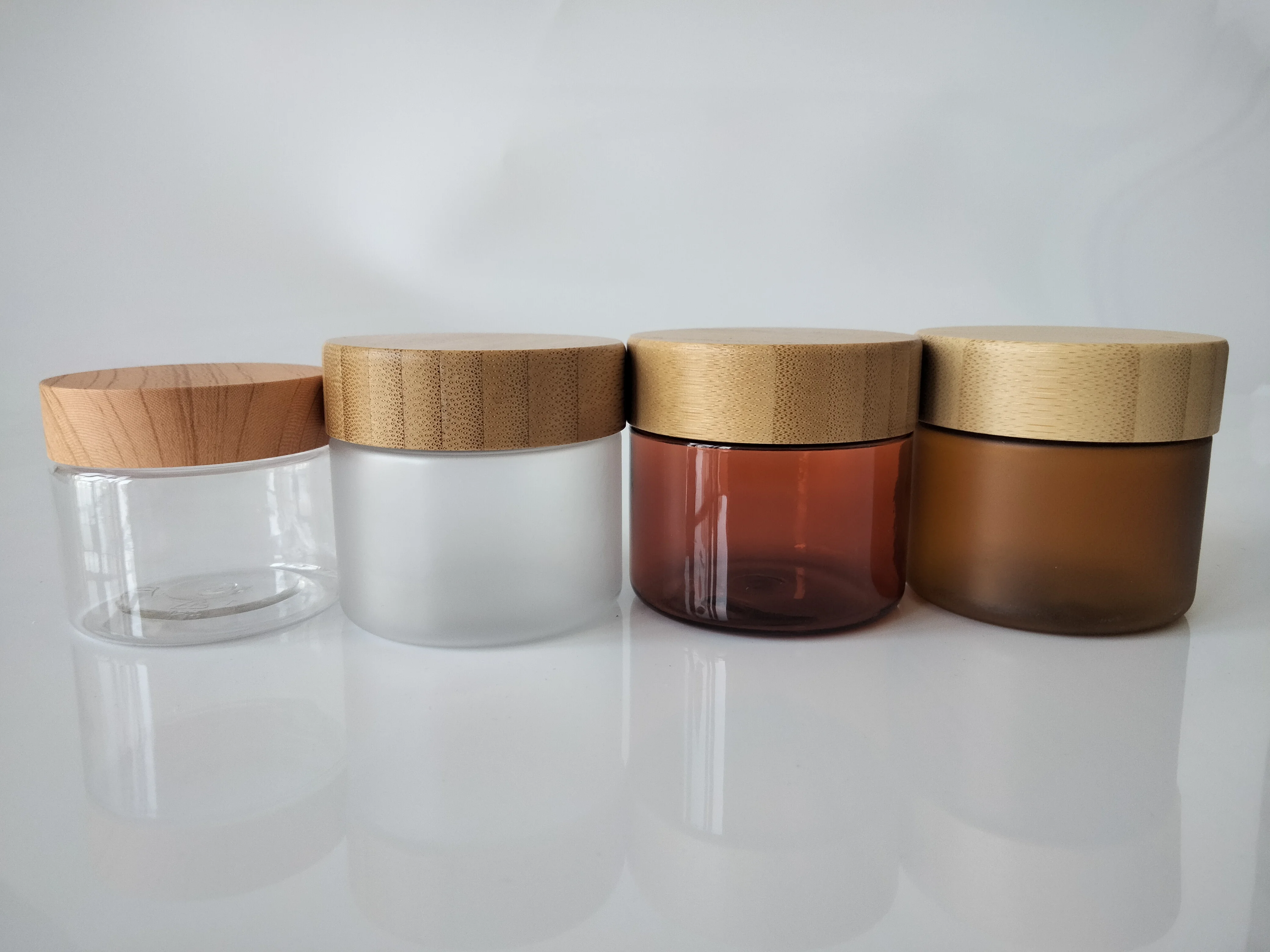 Empty Packaging Body Scrub Container Frosted Clear Body Butter Cream ...