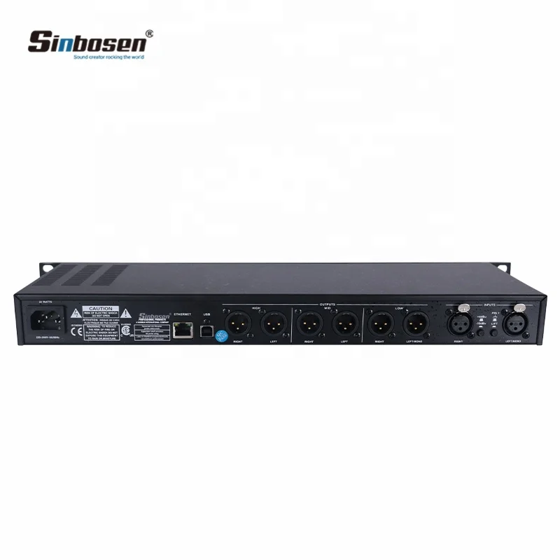 Sinbosen PA2 - 2 Input 6 Output Audio Processing Crossover